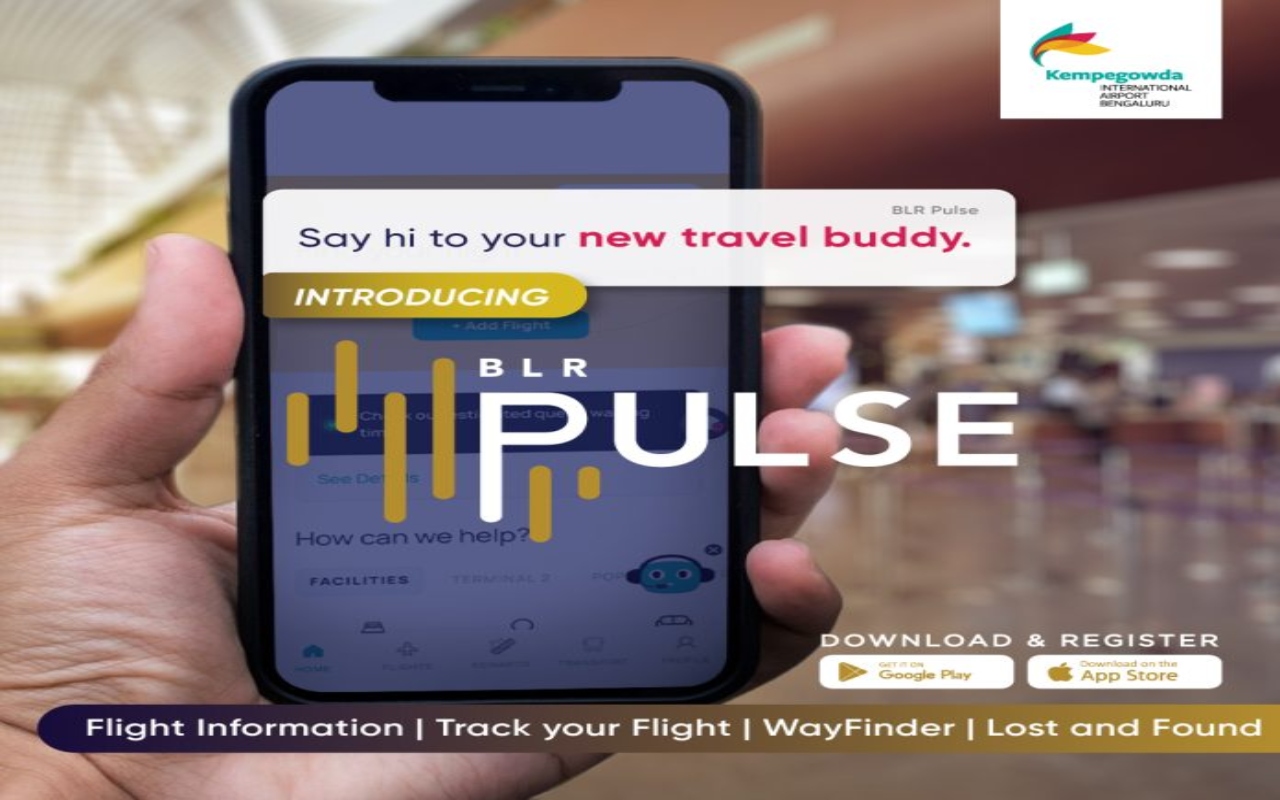 Bengaluru airport new app BLR Pulse launched