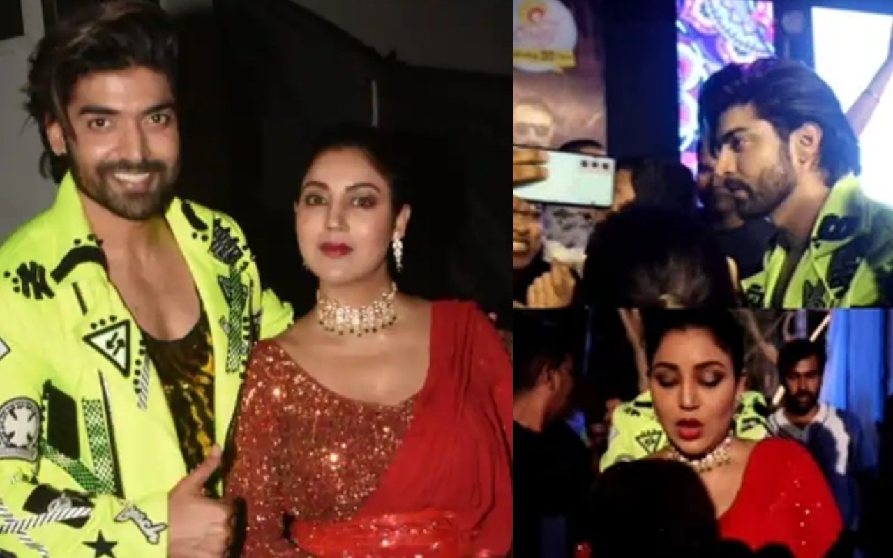 fans surrounded Gurmeet Choudhary Debina for selfie video