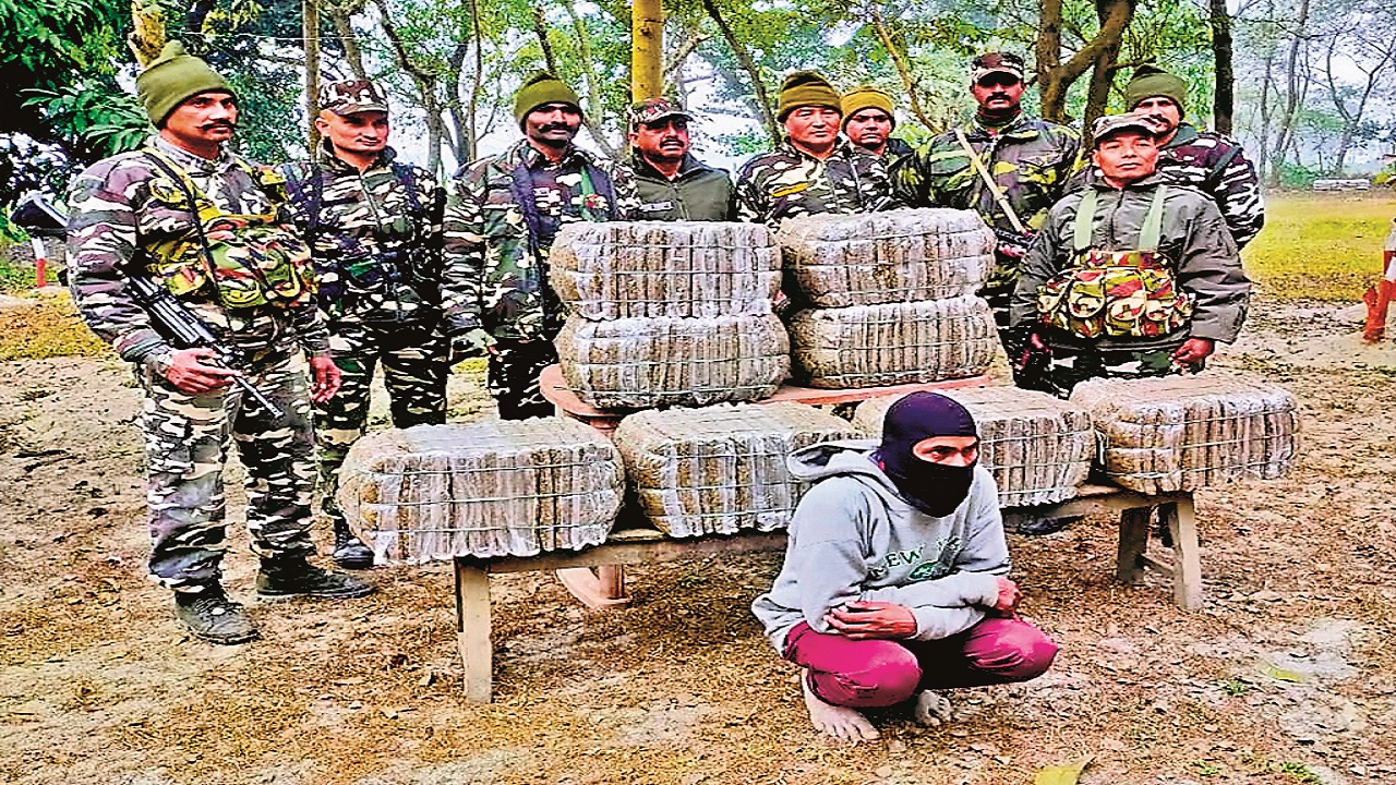 drugs smuggling on india nepal border area in bihar