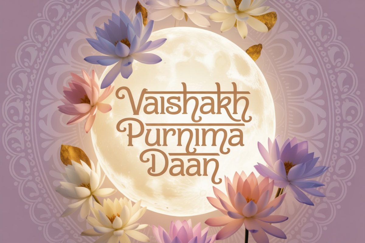 Vaishakh Purnima Daan : वैशाख पूर्णिमा के दिन किन चीजों का करना चाहिए दान