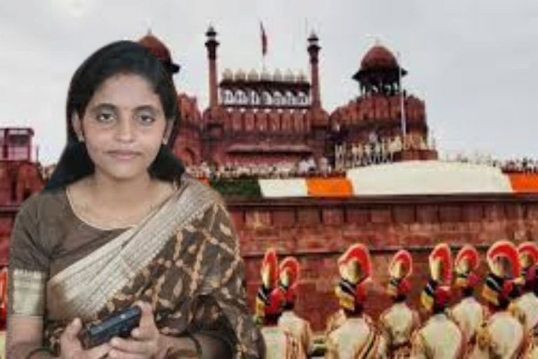 Bihar's Youngest Lady Mukhiya Puja: लाल किले की सीढ़ियों तक पहुंची गांव ...