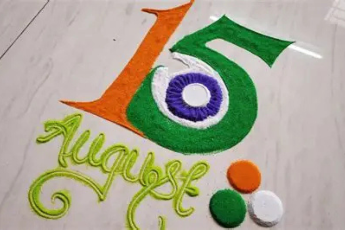 Independence Day Rangoli Designs: स्वतंत्रता दिवस पर बनाएं ये खास और ...