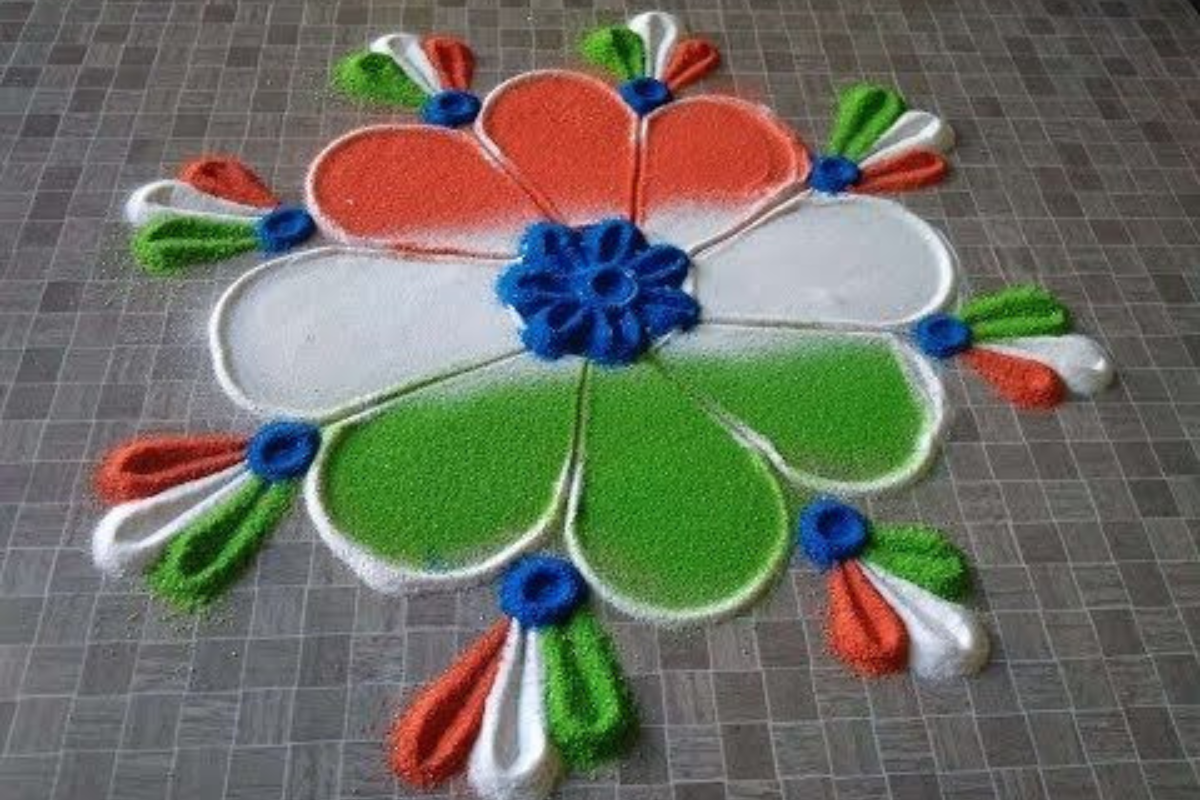 Independence Day Rangoli Designs: स्वतंत्रता दिवस पर बनाएं ये खास और ...