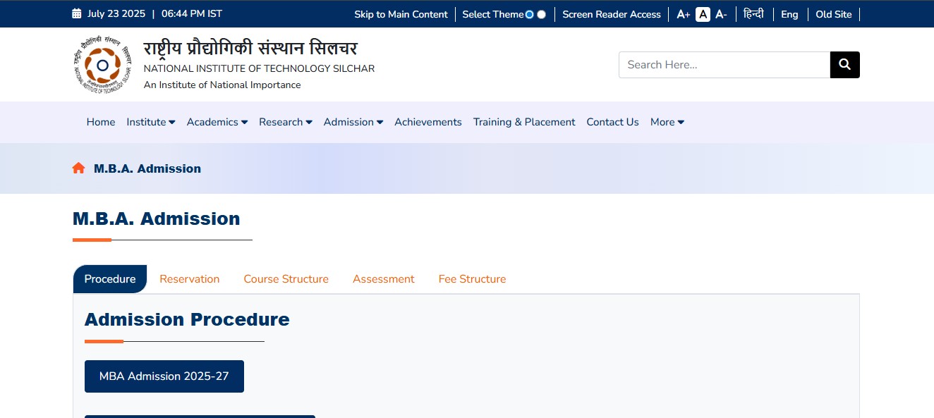 IIM ही नहीं NIT से MBA, Placement में Top कंपनियों से लाखों में Salary | NIT Silchar MBA ...