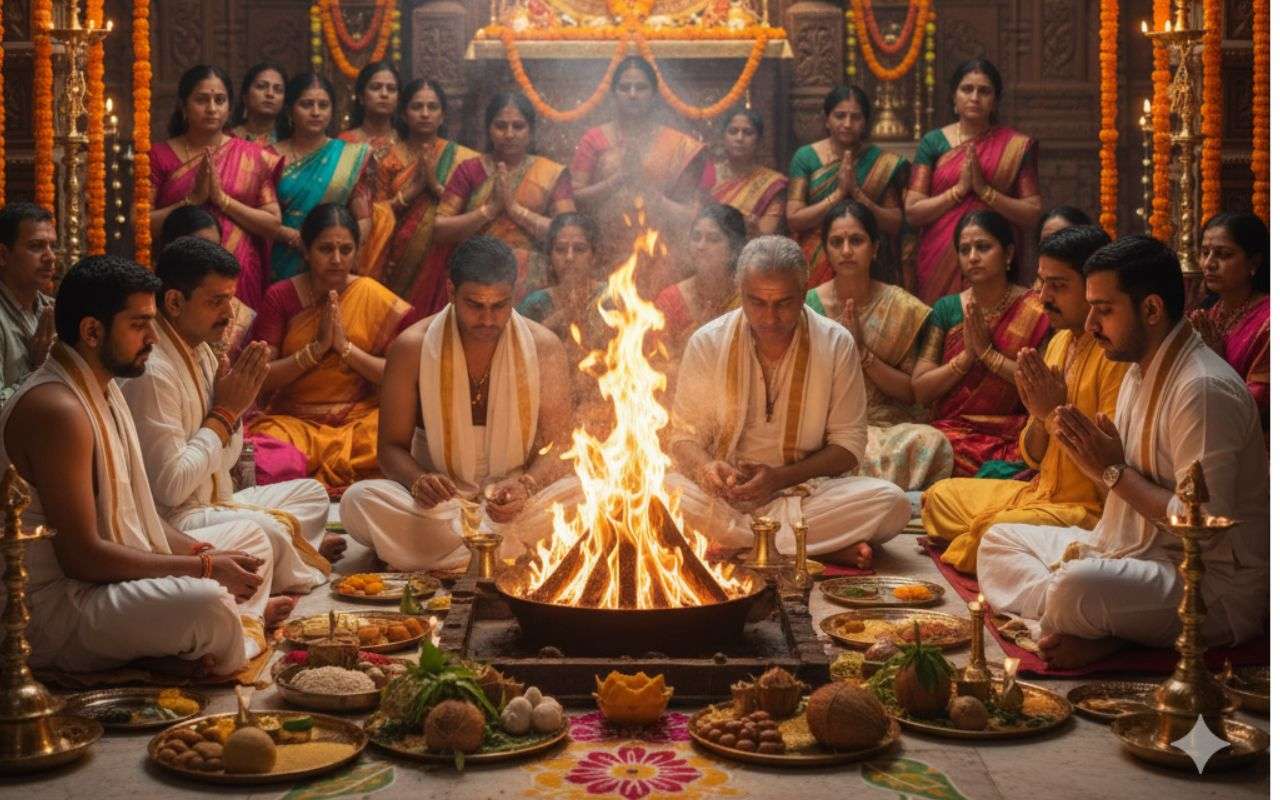 Navratri 2025 Havan Mantra: नवरात्रि के हवन के दौरान इन मंत्रों के पाठ ...