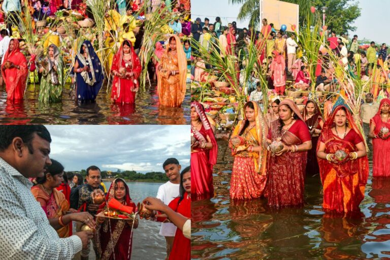 Chhath Puja 2026 Date: उगते सूर्य को अर्घ्य देने के साथ छठ का समापन ...
