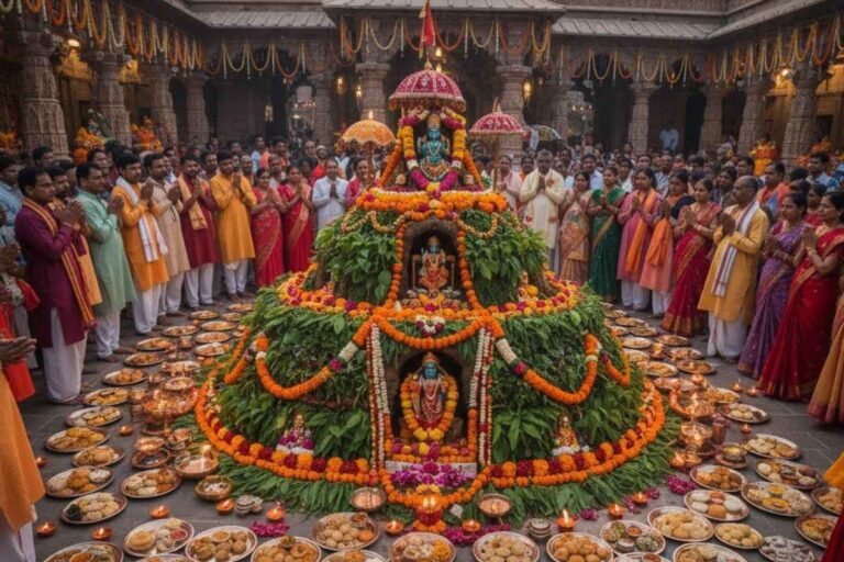 Govardhan Puja Katha: गोवर्धन पूजा के दिन करें कथा का पाठ, भगवान कृष्ण ...