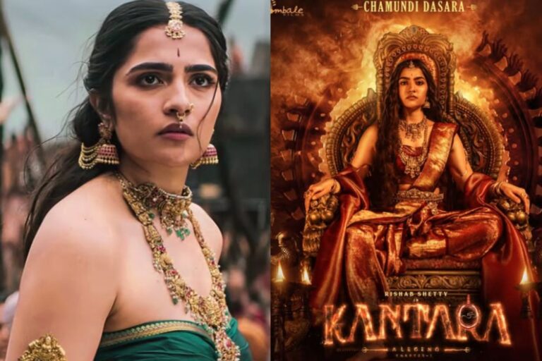 Kantara Chapter 1 की हीरोइन रुक्मिणी वसंत ने फिल्म और ऋषभ शेट्टी संग काम करने पर तोड़ी चुप्पी ...