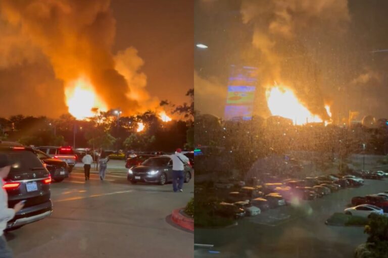 Massive Explosion Fire At Chevron El Segundo Refinery: लॉस एंजिल्स में ...