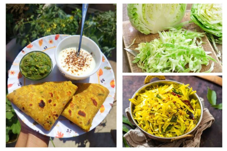 Patta Gobhi Paratha: आज नाश्ते में ट्राइ करें कुछ हटके - पत्ता गोभी की ...