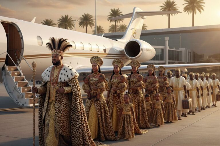 South Africa King Mswati III Of Eswatini: शाही आगमन का तहलका! एस्वातिनी ...