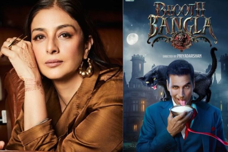 Bhoot Bangla: तब्बू ने अक्षय कुमार संग 25 साल बाद काम करने पर तोड़ी ...