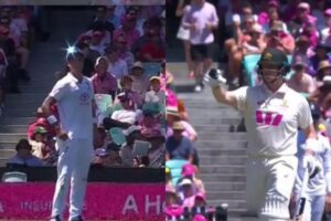 ओय वहां से चश्मा हटा, लाइव मैच में स्टीव स्मिथ ने ब्राइडन कार्स को ...