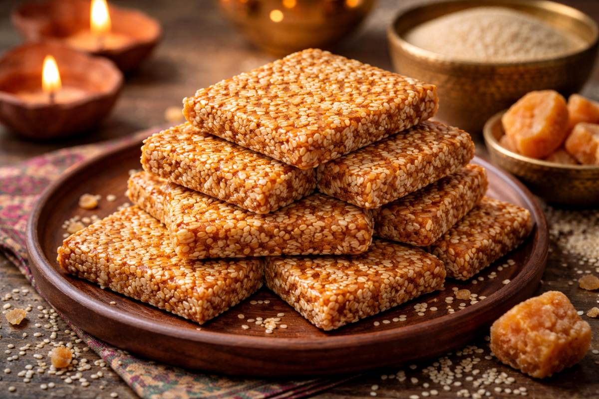 Gud Til Chikki Recipe: मकर संक्रांति पर जरूर बनाएं ये क्रिस्पी तिल-गुड़ ...